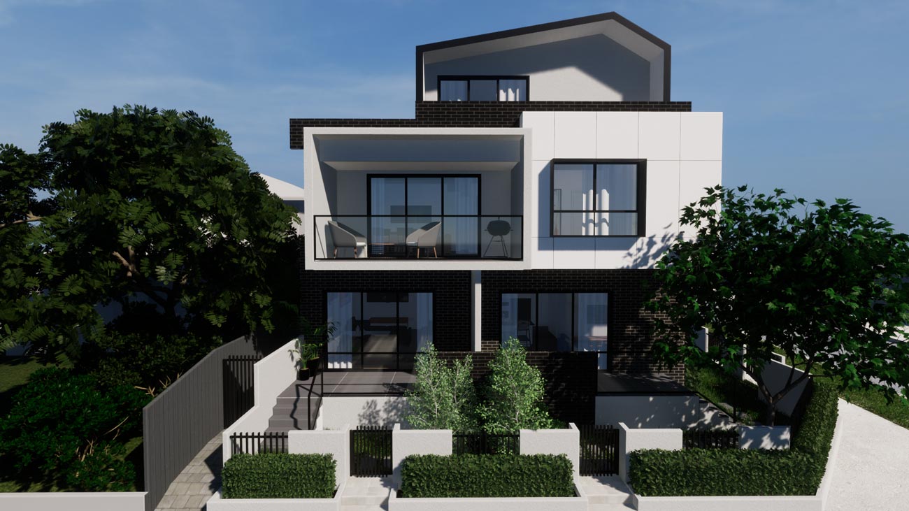 Frankston Apartments - Dome Design